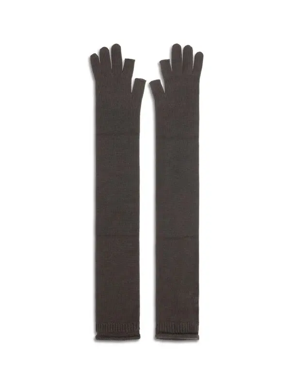 Rick Owens Long Fingerless Gloves - Multicolor