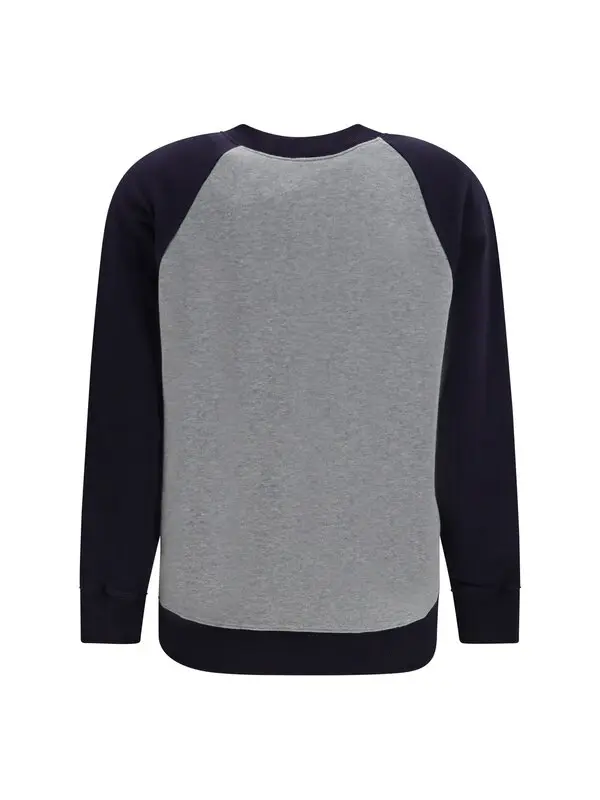 Miu Miu Bicolor Crewneck Sweatshirt