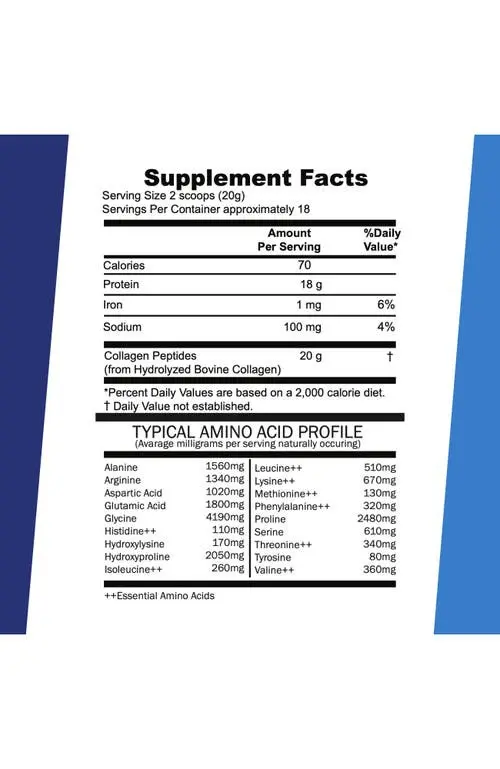 SUPERIOR SOURCE Hydrolyzed Collagen Peptides Protein Powder