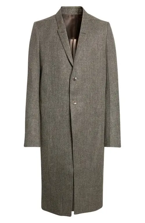 Rick Owens Concordian Wool Blend Coat
