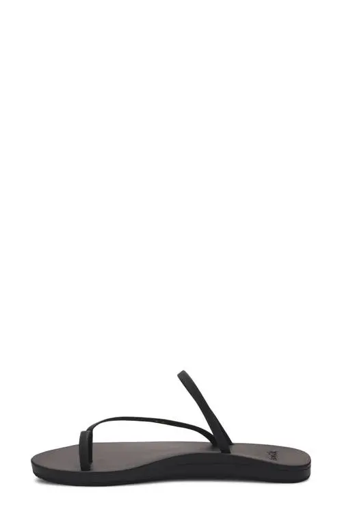 Sanuk Polly Ring Flip Flop - Black