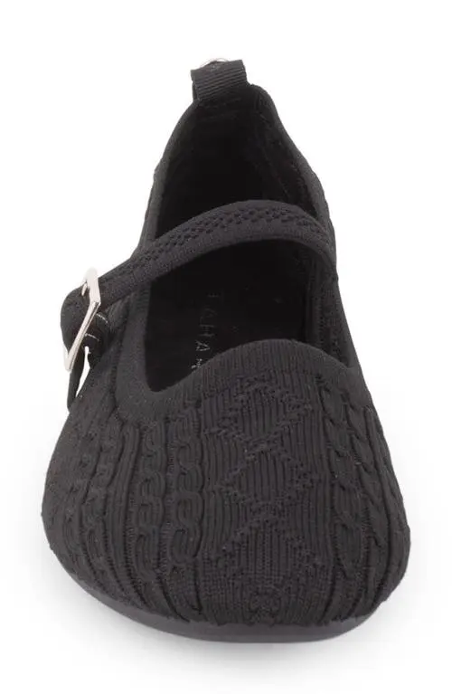 Tahari Montpellier Mary Jane Flat - Black