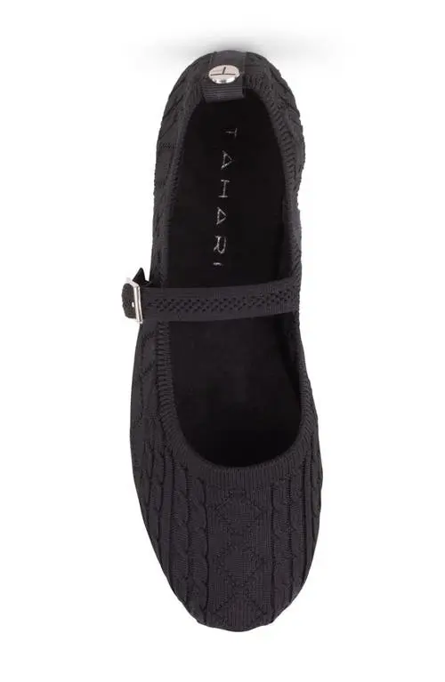 Tahari Montpellier Mary Jane Flat - Black