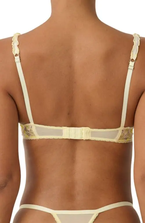KAT THE LABEL Amelia Embroidered Underwire Bra