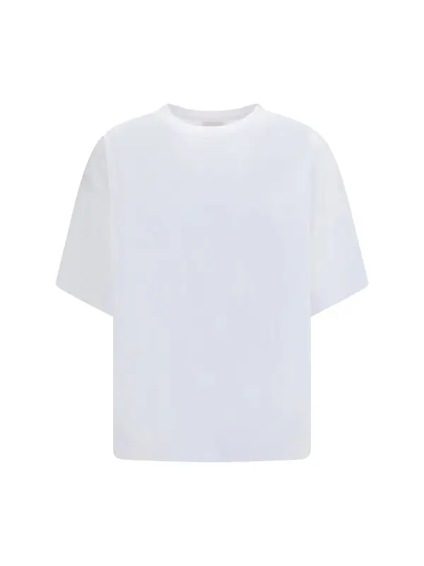 Dries Van Noten Monochrome Cotton T-shirt - White