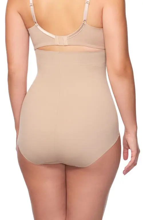 TC Shapewear Iconic Core High Waist Shaping Briefs - Stucco