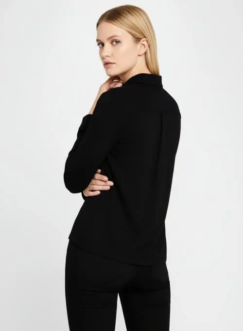 Majestic Filatures French Terry Long Sleeve Shirt Jacket