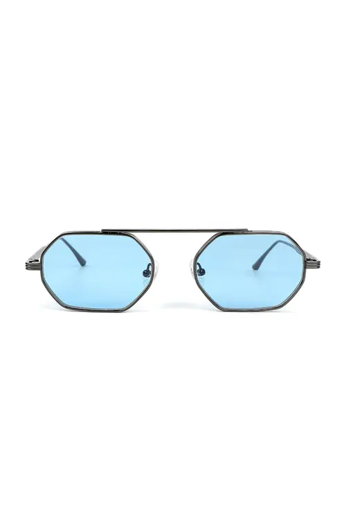 COSSINO Magari 51mm Metal Frame Sunglasses - Blue