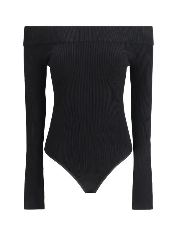 Alaïa Off-shoulder Bodysuit