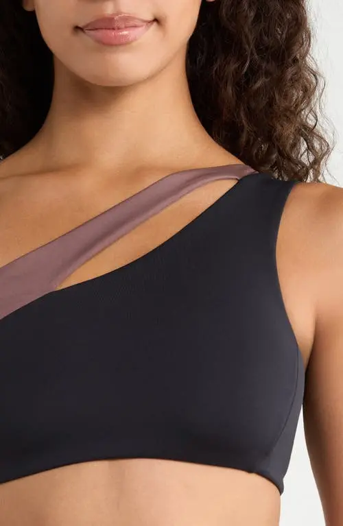 LEFT ON FRIDAY Playa One-shoulder Bikini Top