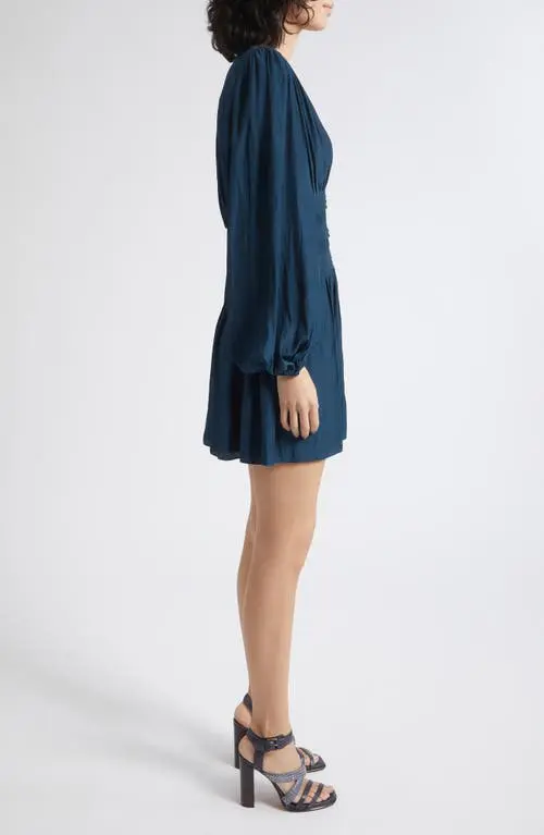 Ramy Brook Jules Pintuck Long Sleeve Dress