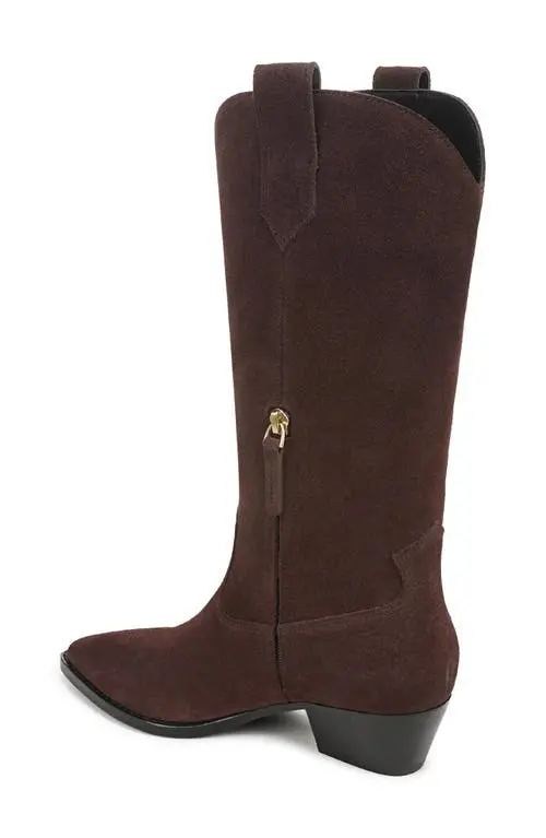 Nordstrom Georgia Croc Embossed Leather Boot