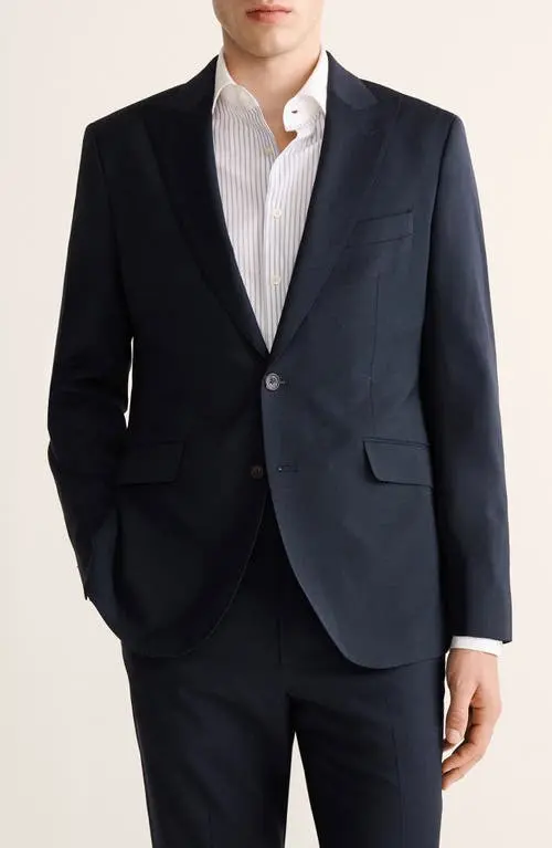 Mango Venice Slim Fit Virgin Wool Jacket
