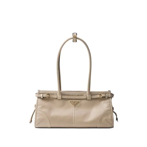 Prada Neutrals Tote Bags