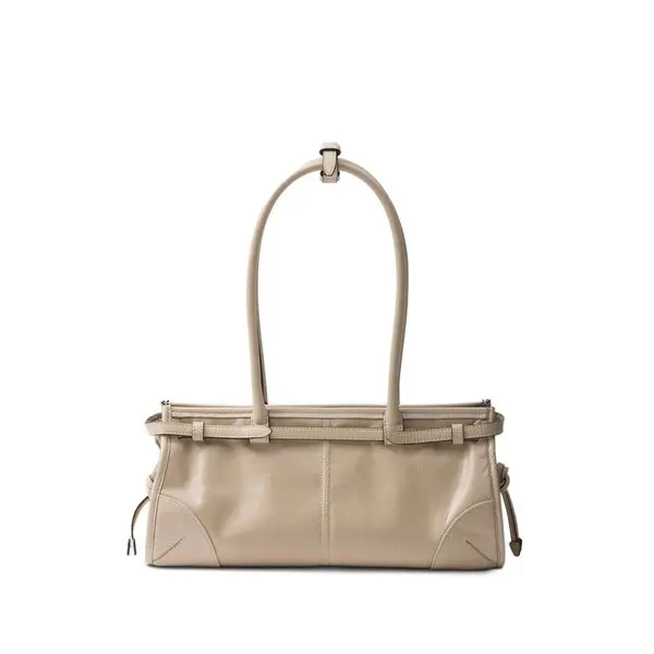 Prada Neutrals Tote Bags