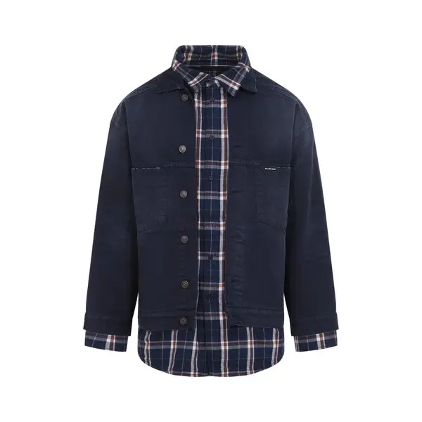 Balenciaga Patched Shirt Jacket