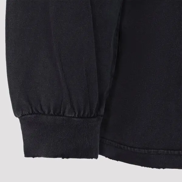 Balenciaga L/s Large T-shirt - Black