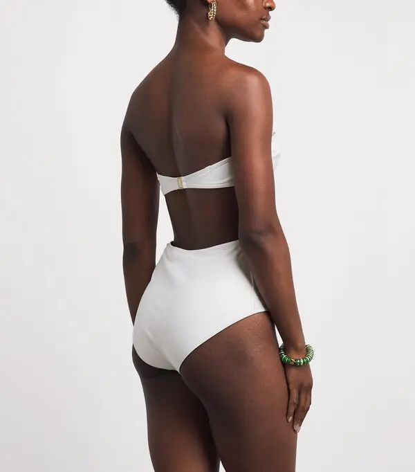 Zimmermann Indra Strapless Swimsuit