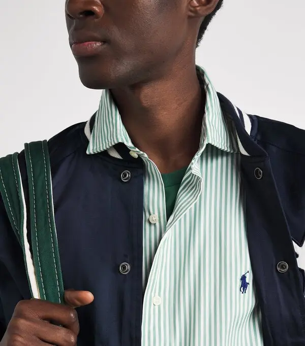 Polo Ralph Lauren Cotton Stripe Custom Fit Shirt