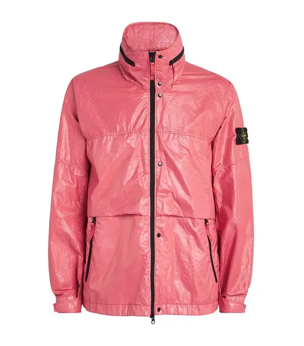 Stone Island Nylon 3l-tc Hooded Jacket