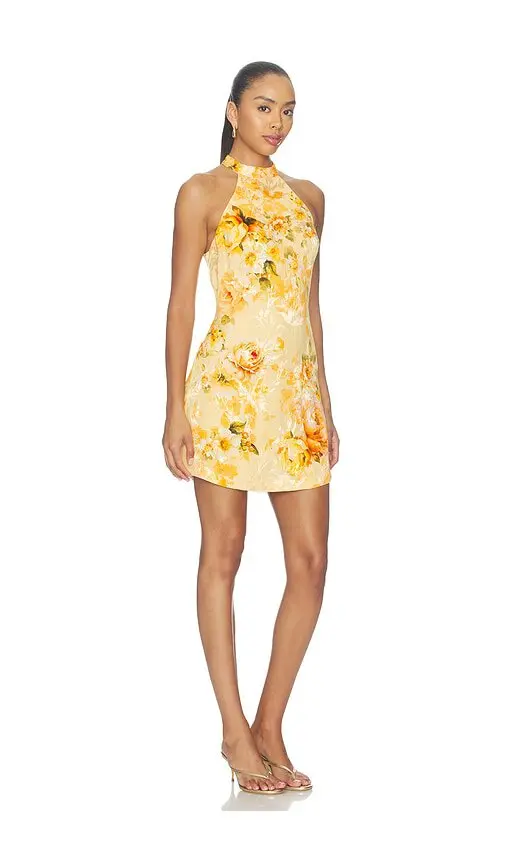 Hemant & Nandita Halterneck Mini Dress