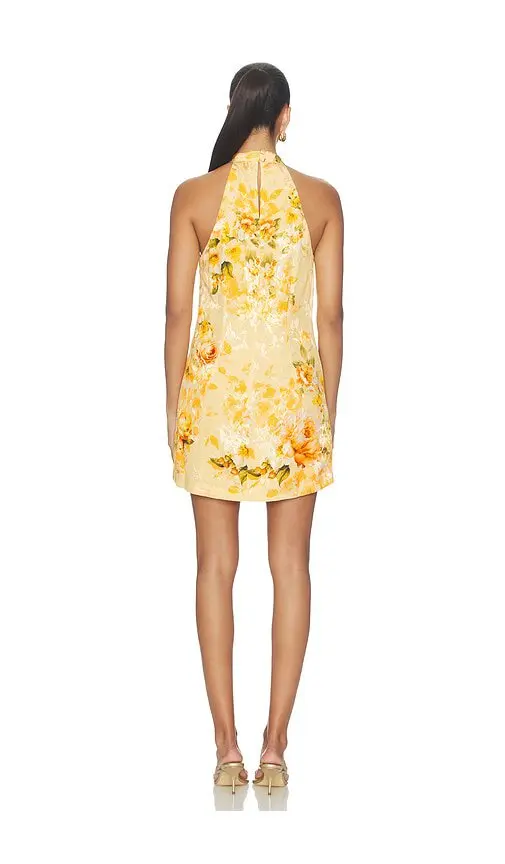 Hemant & Nandita Halterneck Mini Dress