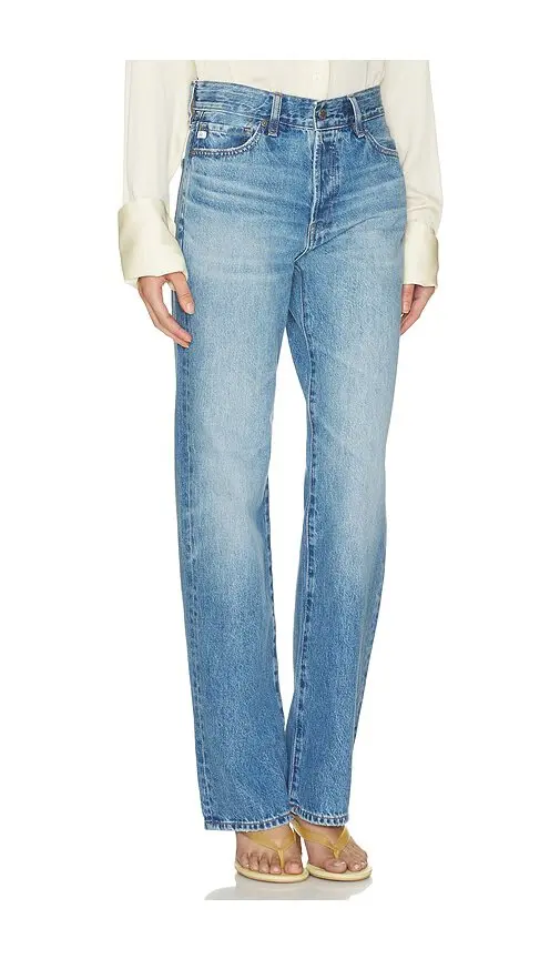 Ag Sydney Straight Jean In Blue