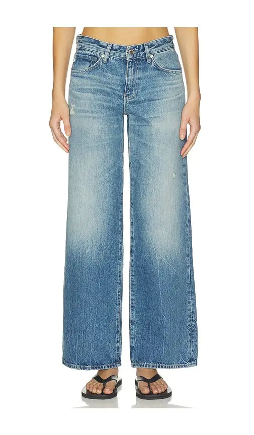 Ag Adria Wide Leg Jean In Blue