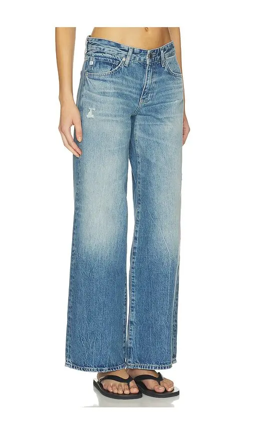 Ag Adria Wide Leg Jean In Blue