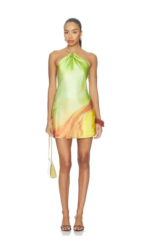 Retrofete Hilary Halterneck Mini Dress