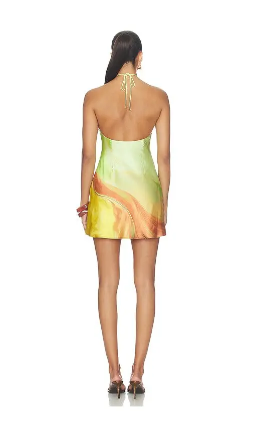 Retrofete Hilary Halterneck Mini Dress