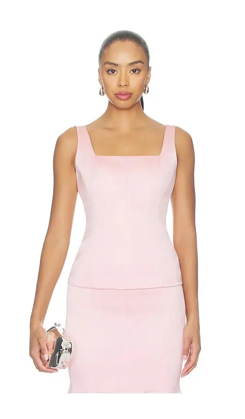 Prabal Gurung Corset Seam Tank