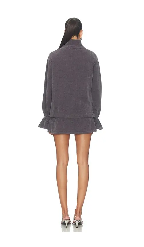 AYA MUSE Bell Sleeve Button Front Dress