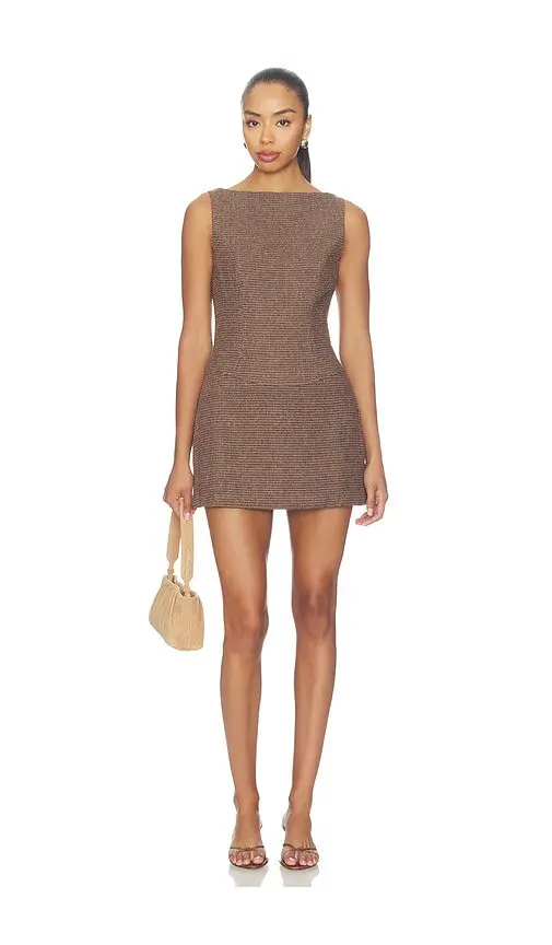 Amanda Uprichard Tailored Romper - Toffee