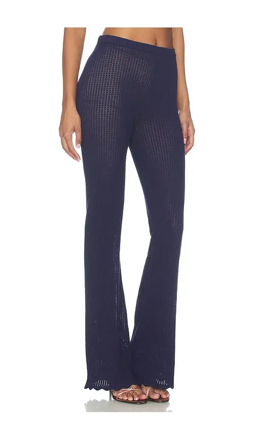 Majorelle Lucassia Textured Knit Flare Pants