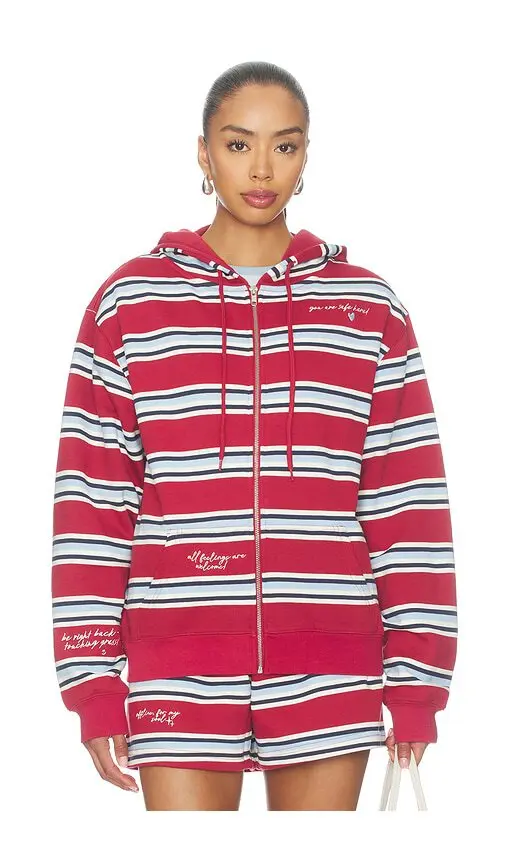 THE MAYFAIR GROUP The Mayfair Striped Hoodie