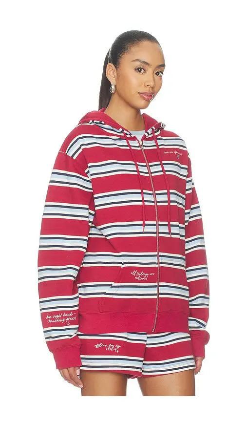 THE MAYFAIR GROUP The Mayfair Striped Hoodie