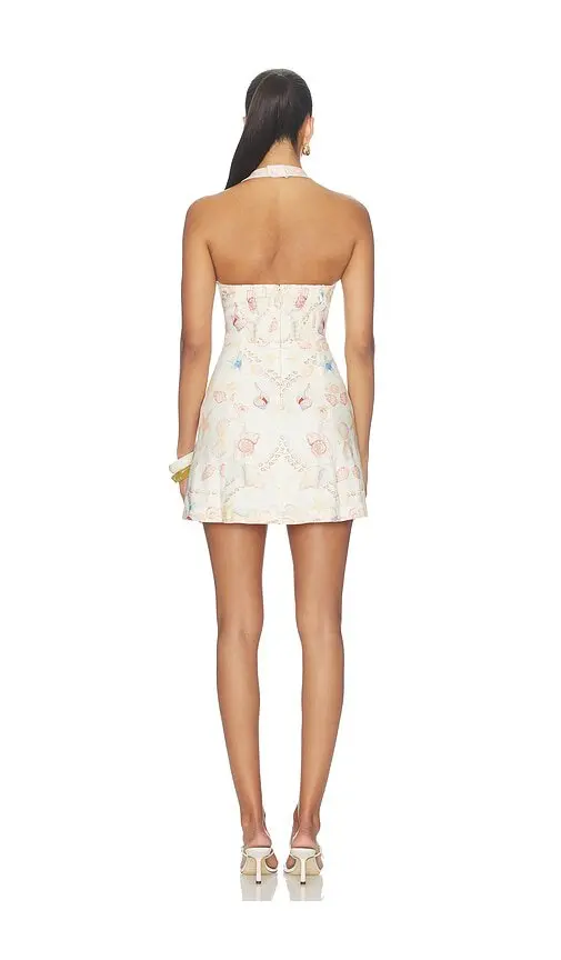 Majorelle Amelie Mini Dress In White