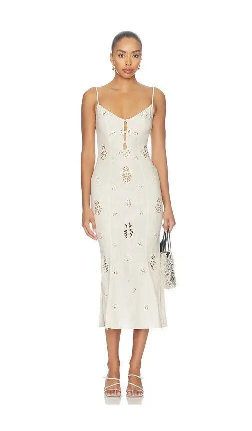 MIRROR PALAIS Regina Midi Dress
