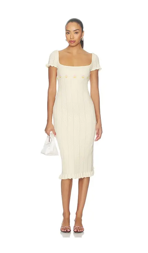 MIRROR PALAIS Tulip Midi Dress