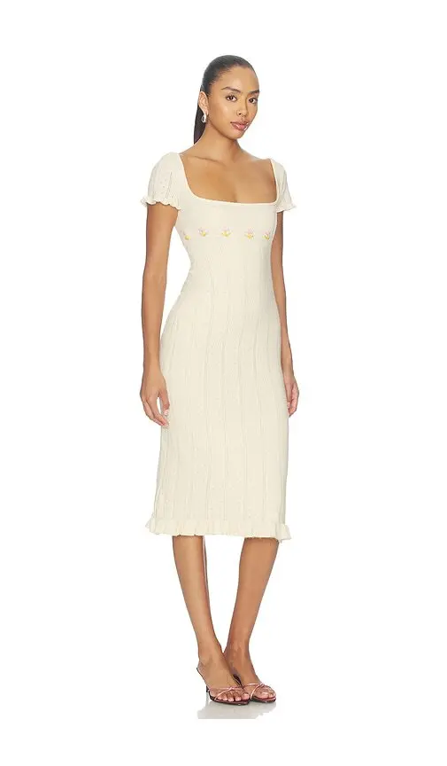 MIRROR PALAIS Tulip Midi Dress