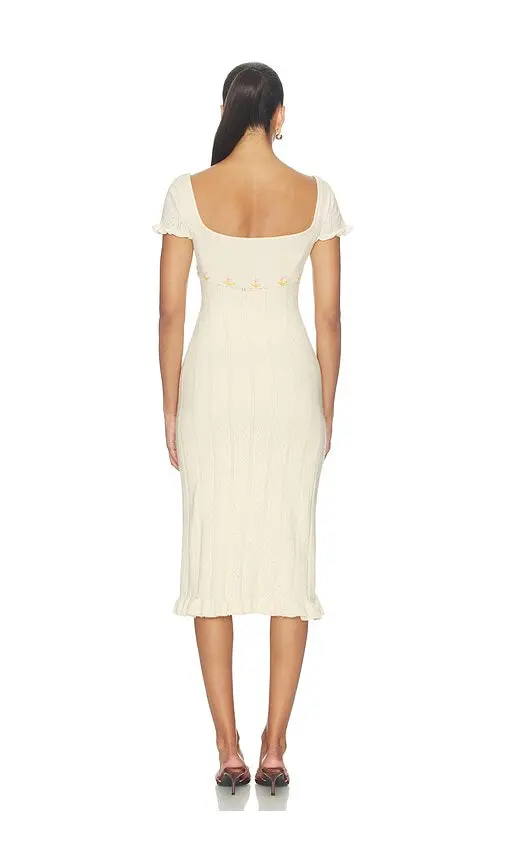 MIRROR PALAIS Tulip Midi Dress