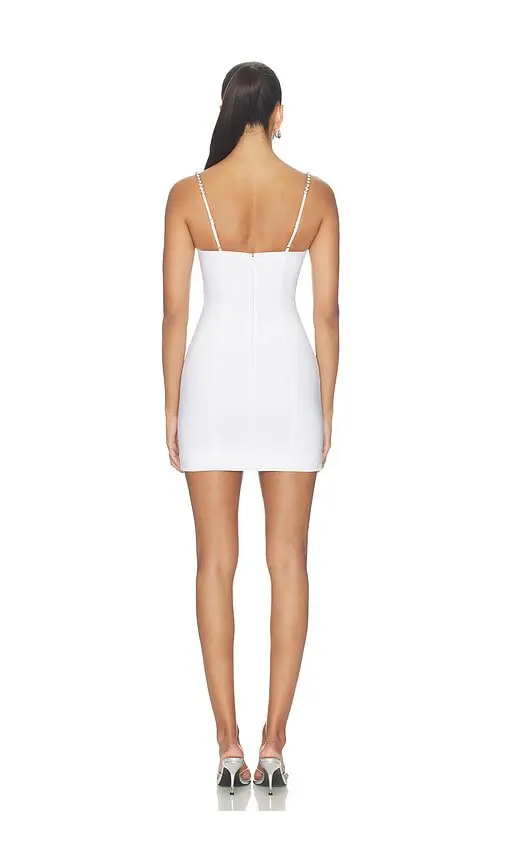 Majorelle Gini Mini Dress With Embellished Neckline