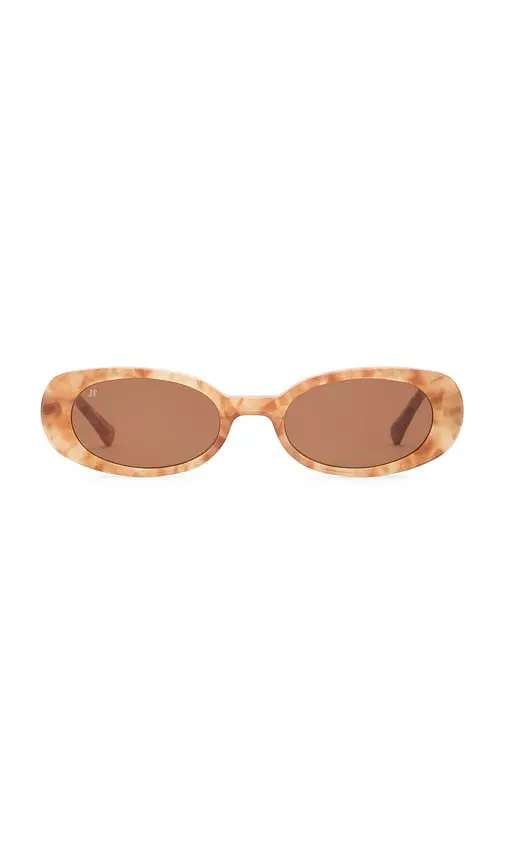 JIMMY FAIRLY The Janna Sunglasses In Brown
