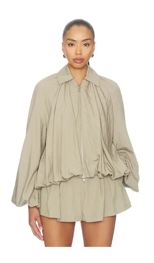 LOVERS AND FRIENDS Matilda Jacket - Grey Olive