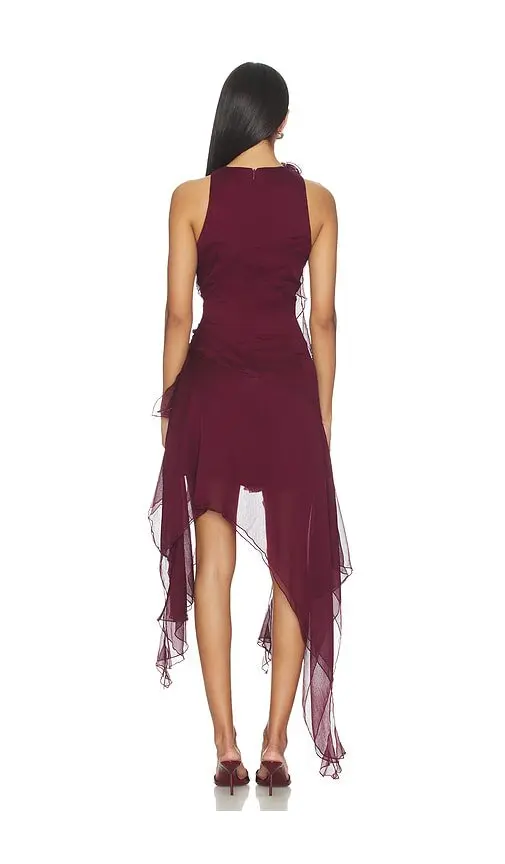 Bardot Ivana High Low Mini Dress