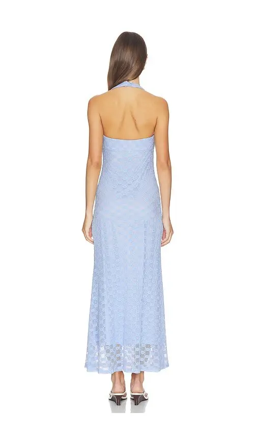 Bardot Mariko Halterneck Midi Dress