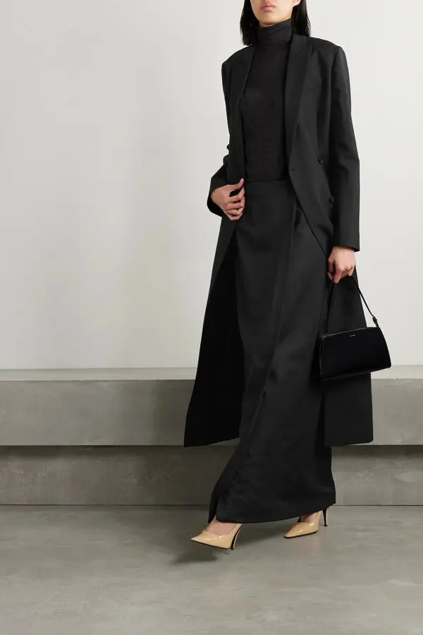 Brioni Wrap Maxi Skirt