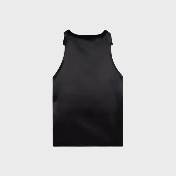 Celine Mini Dress In Viscose Satin