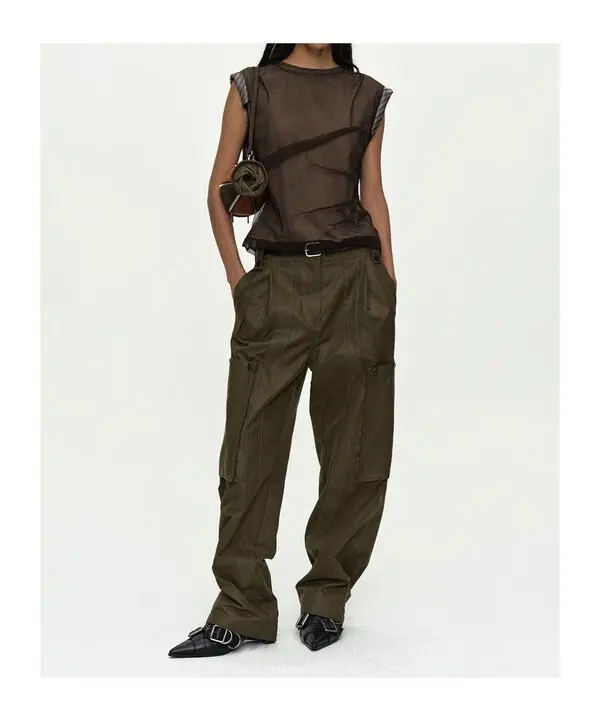 Andersson Bell Patchwork Design Work Pants